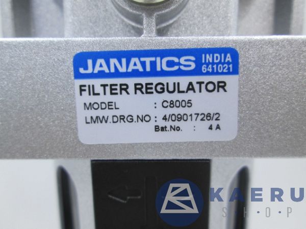 Jual Fiter Regulator Janatics FRC-1/2 (40Micron,10bar)With Clamp